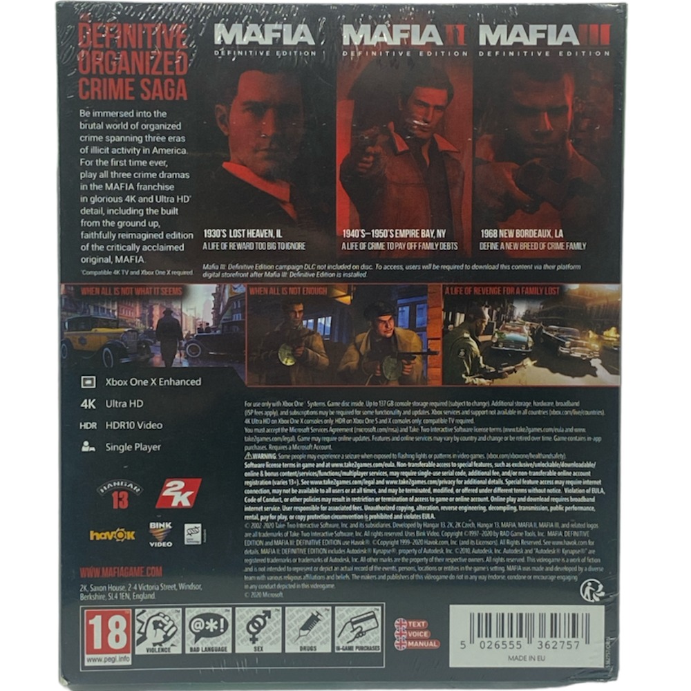 Used Mafia Trilogy - Xbox One - Own4Less
